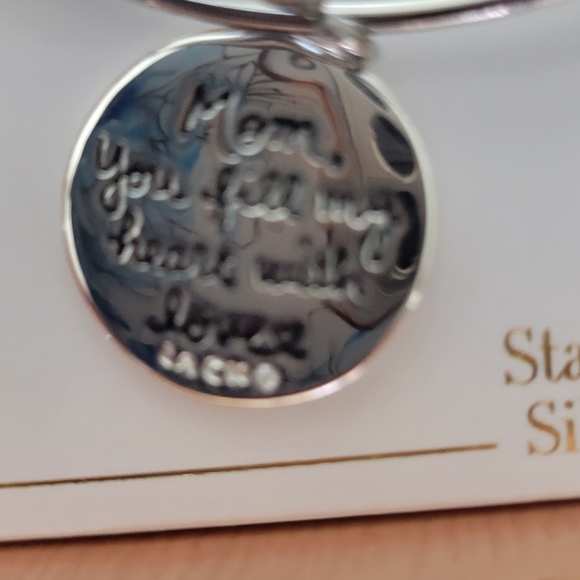 Footnotes | Jewelry | Footnotes Mom Stanless Steel Bangle | Poshmark